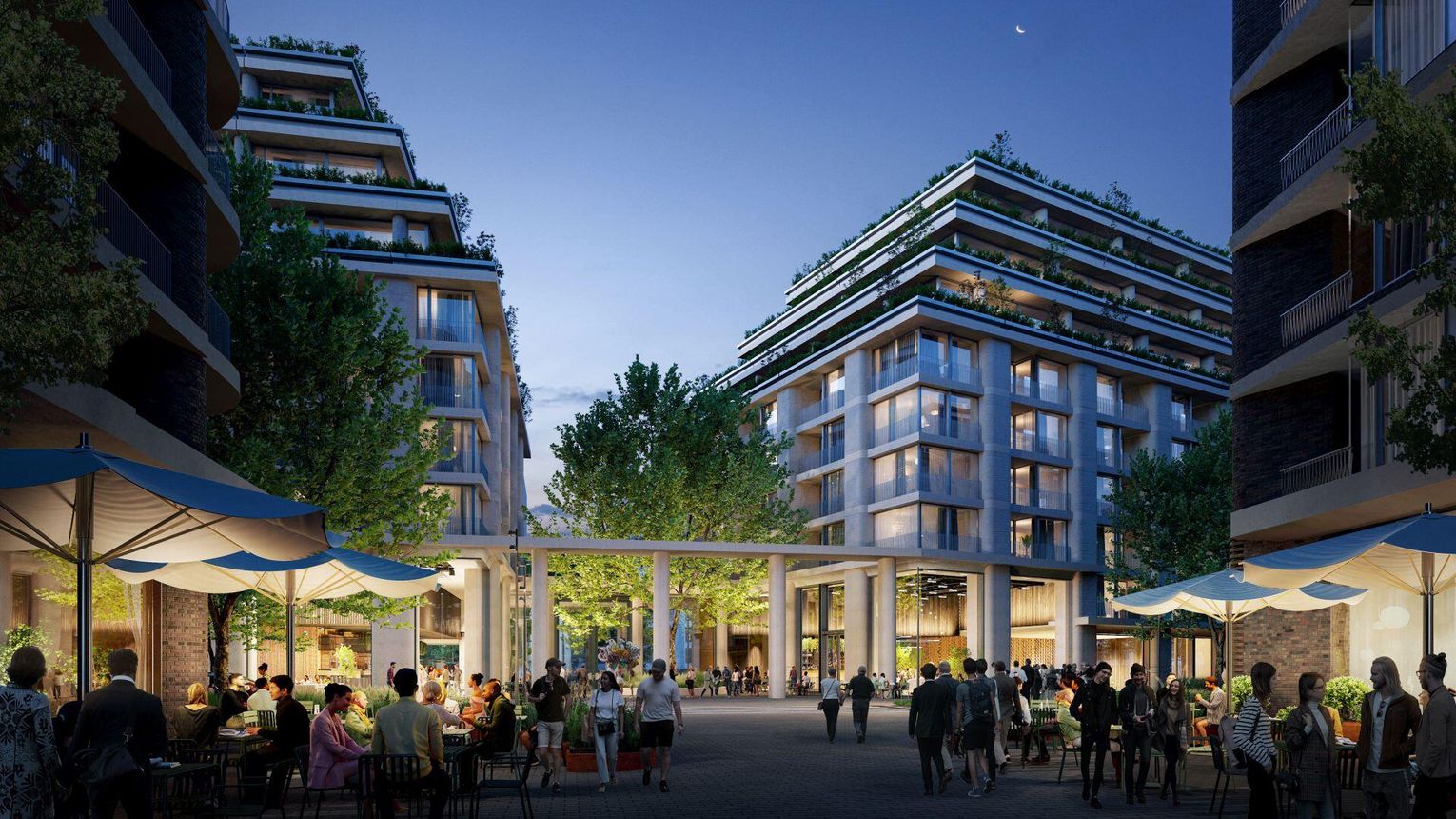 Noho One, czyli Paryż w Warszawie? Osiedle z placami i woonferem na tyłach wieżowców Woli